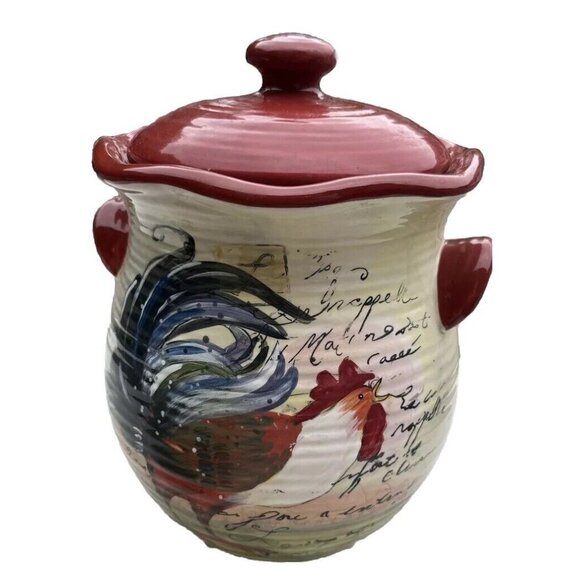 Susan Winget | Kitchen | Susan Winget Rooster Cookie Jar Certified ...